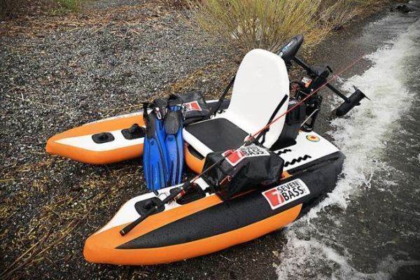 Flatform, le float-tube ultime et bien pensé de Seven Bass Design